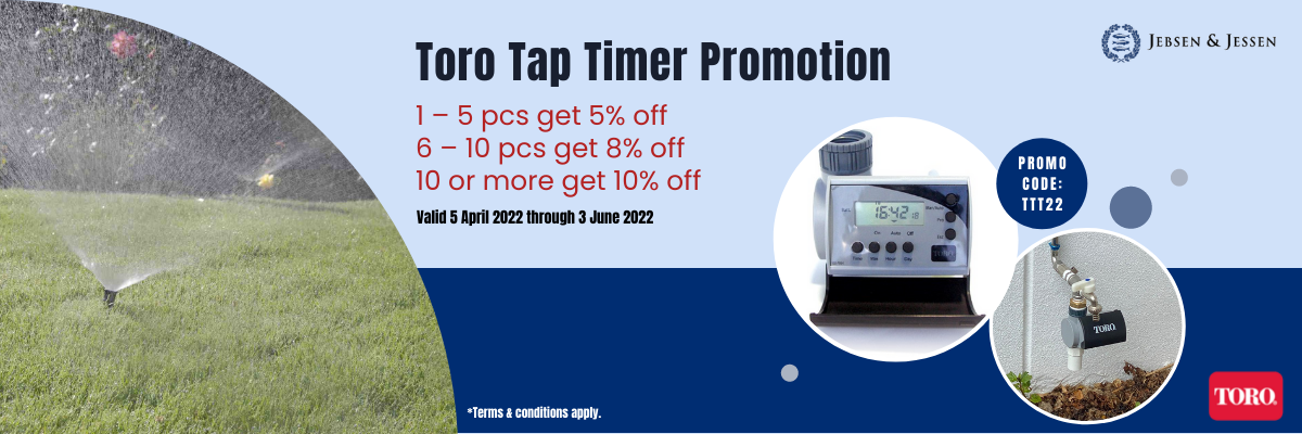 Irrigation Makes Easy with Toro Tap Timer (TTT-9V)